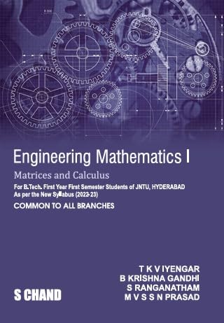 Engineering Mathematics | Matrices and Calculus Semester I: For B.Tech ...
