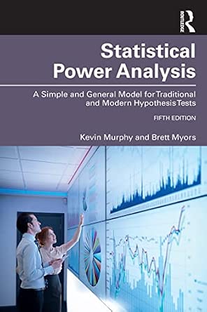 Statistical Power Analysis: A Simple and General Model for Traditional ...