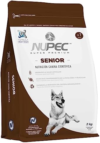 Nupec - Croquetas Nupec Senior razas pequeñas 2 kg : Amazon.com.mx: Productos para animales