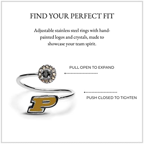 Amazon.com: Stone Armory Purdue University ring for Women | Purdue ...