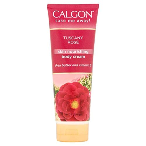 Amazon.com : Calgon Tuscany Rose Skin Nourishing Body Cream - 8 Oz ...