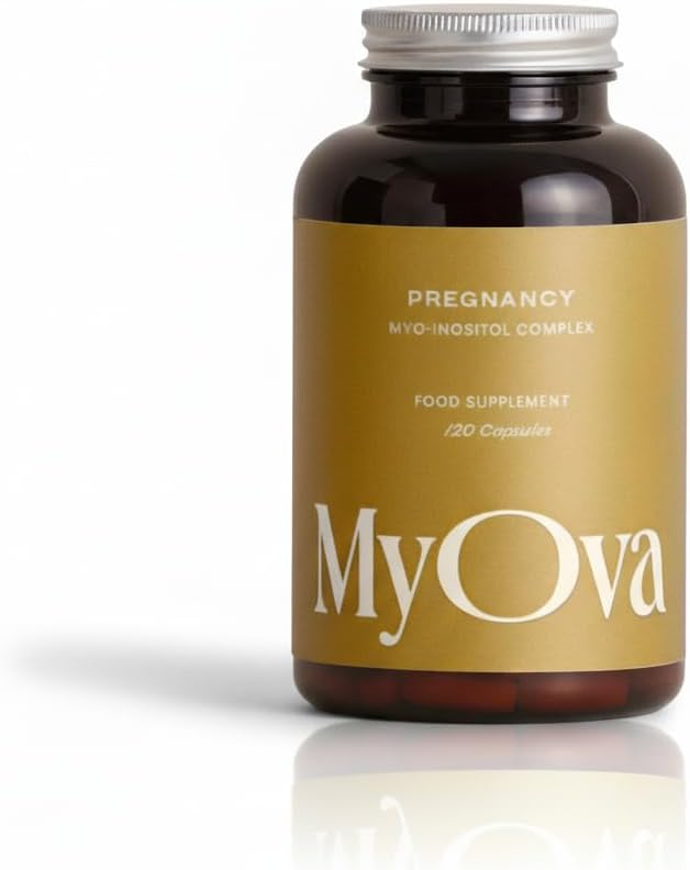 MyOva Pregnancy - Prenatal Myo-inositol Complex, PCOS Supplement ...