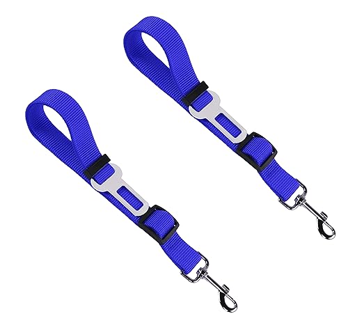 YAODHAOD Dog Seat Belt 2 PACK,Adjustable Dog Car Harness for Driving ...