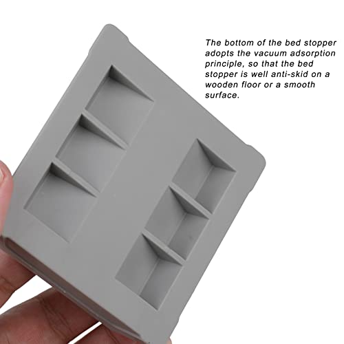 SOUJOY 8 Pack Furniture Caster Cups Rubber Bed Stopper, Chair Wheel ...