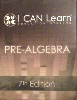 Pre-Algebra (I Can Learn Educational Systems): Amazon.co.uk ...