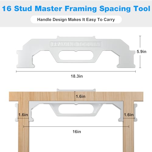 Snapklik.com : Stud Master 16 Framing Spacing Tool,Framing Tools,100% ...
