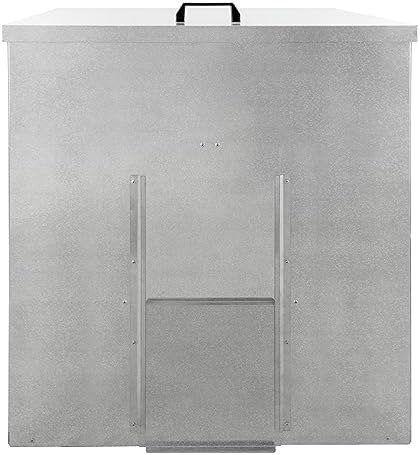 Monster Shop Coal Storage Bunker 350kg 520L Galvanised Steel Raised ...