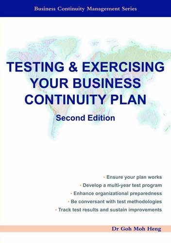 Buy Testing and Exercising Your Business Continuity Plan (Business ...