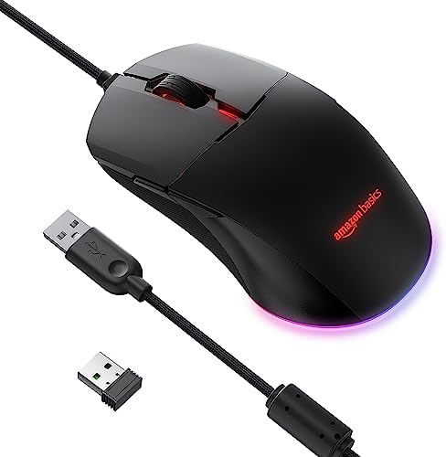 Amazon.in: Buy amazon basics Wireless Gaming Mouse | 7 programmable ...