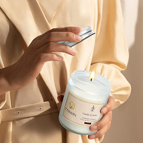 Snapklik.com : Jasmine & Ylang Ylang Scented Candle, 200g, 50H Long ...