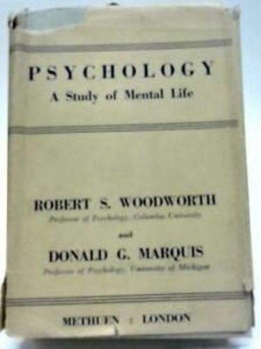 Psychology: WOODWORTH, ROBERT S.: Amazon.com: Books