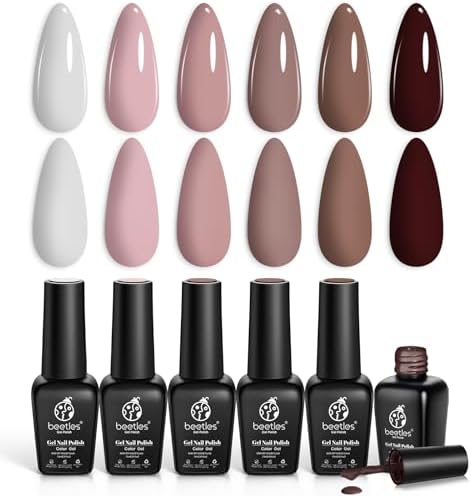 Amazon.com : Gellen Gel Nail Polish Set - Red Purple Pink Gel Polish ...