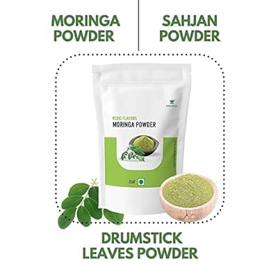 MIYUU Vedic Flavors Moringa Powder, 500g / Drumstick Indonesia | Ubuy
