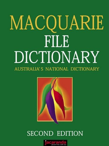 Amazon.co.jp: Macquarie File Dictionary (Macquarie Series) : 本