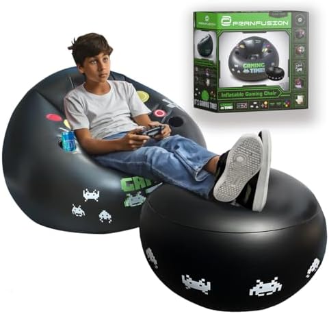 Amazon.com: Inflatable Gaming Bean Bag Chairs for Kids - Ultimate Gamer ...