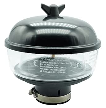 Dsnaduo Air Pre-Cleaner Assembly 2.50" Inlet OD 7" Bowl Fits Universal ...
