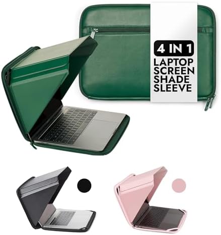 Amazon.com: 4-in-1 Laptop Screen Shade – Original Pro Sleeve – Built-in ...