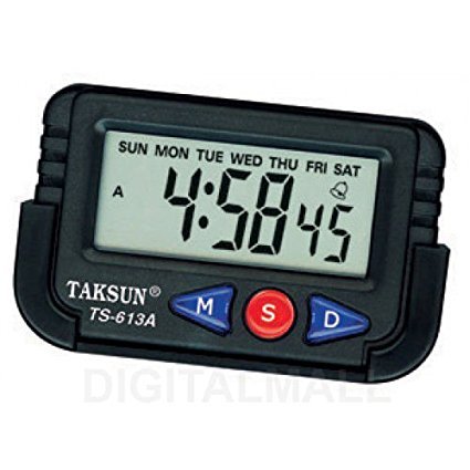 Buy MOHAK Nako Car Dashboard/Office Desk Alarm Clock and Stopwatch with ...