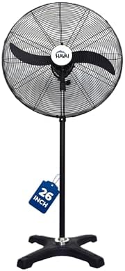 Buy POLAR Blustery 450Mm Pedestal Fan - Black | Floor Mount Corded ...