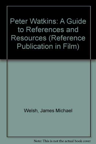 Amazon.in: Buy Peter Watkins: A Guide to References and Resources ...