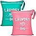Amazon.com: 2 Pcs Large Travel Laundry Bag Waterproof Wet Dry Bag ...