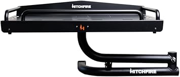 Amazon.com: HitchFire Ledge XL Hitch Mounted Dual Swing Cargo Platform ...