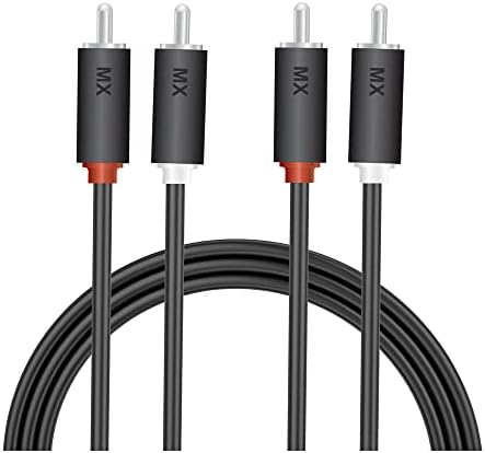 MX 2 RCA To 2 RCA Male Audio Video Cable. Suitable For HOME Theater ...