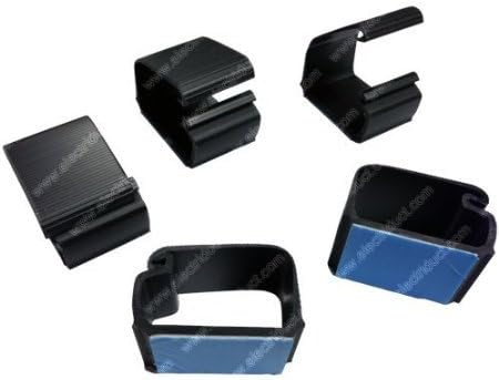 Amazon.com : Adhesive Backed Latching Wire Clips (20 Pieces) : Office ...