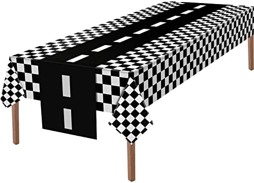 Amazon.com: 4 Pack Car Birthday Party Supplies Racing Party Decorations ...