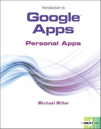 Amazon.com: Introduction to Google Apps: Personal Apps (Next Series ...