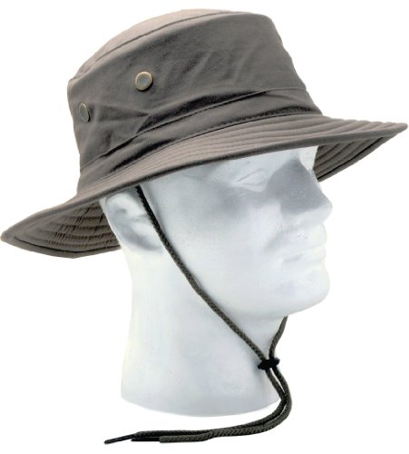 Sloggers 4471DB Classic Cotton Hat with Wind Lanyard Rated UPF 50 ...