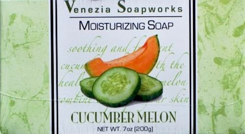 Amazon.com : Cucumber Melon Moisturizing Soap Extra Large 7 oz : Bath ...