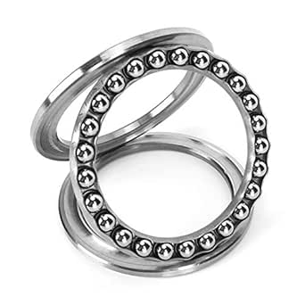 Axial Thrust Ball Bearing, Strong Loadbearing Capacity Durable ...