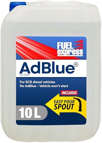 Fuel Express AdBlue 10L – Premium Diesel Exhaust Fluid with Easy Pour ...