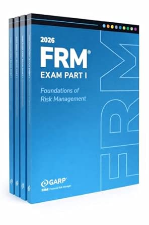 2026 FRM GARP Part 1 Study Material – Complete 4-Book Set | Latest ...