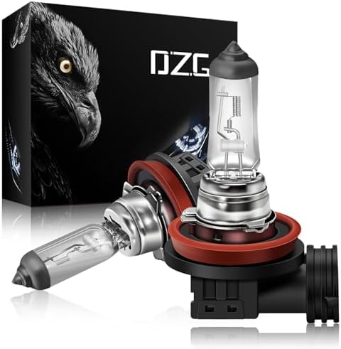 Amazon.com: DZG H16 Halogen Bulbs 12V 195W 4300K Warm White Halogen Fog ...