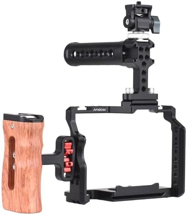 Andoer Aluminum Alloy Camera Cage Kit for Sony A7IV/A7III/A7II/A7R III ...