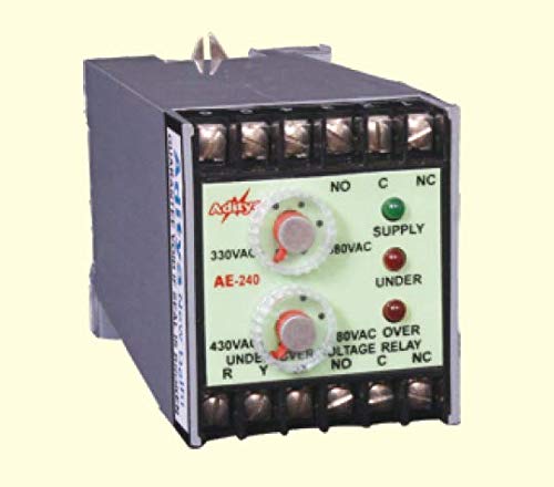 Voltage Relay Single Phase Under+Over : Amazon.in: Industrial & Scientific