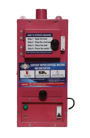 RMAX Sanitary Pad Incinerator | Sanitary Pad | Face Mask Disposal ...