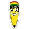 Amazon.com: Reggae Rasta Banana Premium Vinyl Sticker Indoor - Outdoor ...