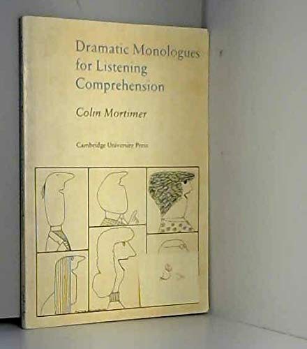 Amazon.com: Dramatic Monologues for Listening Comprehension: Resource ...