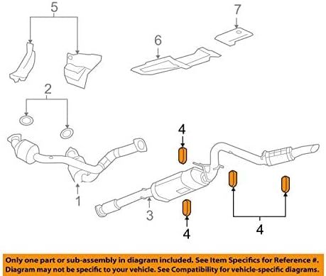 Amazon.com: General Motors 15092802, Exhaust System Hanger : Automotive
