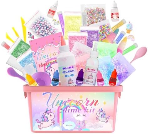 Beauenty Slime Making Kit for Girls Boys - Diy Slime Toys Gifts for ...