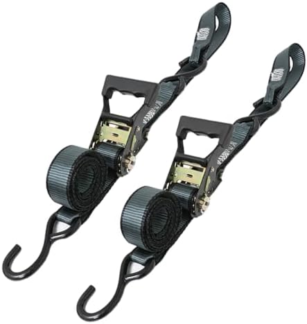 Amazon.com: BoxerTool 1.5in x 6.5ft - Ergonomic Ratchet Soft Tie Straps ...