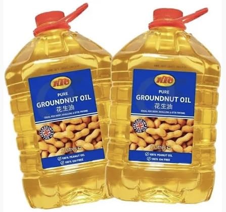 Amazon.com: KTC Groundnut Oil | 5L | Cooking Oil | Groundnut Seed Oil ...