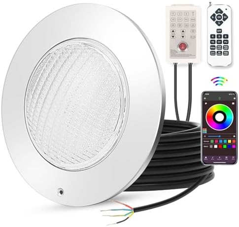 Amazon.com: Hayward W3SP0527SLED100 ColorLogic 4.0 Color LED Pool Light ...