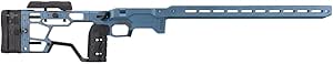 Amazon.com : MDT Acc Elite Remington 700 SA RH Chassis, Titanium Blue ...