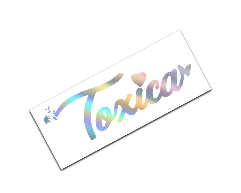 Amazon.com: Toxica Vinyl Decal Sticker - for Vehicle Window Bumper Cars ...