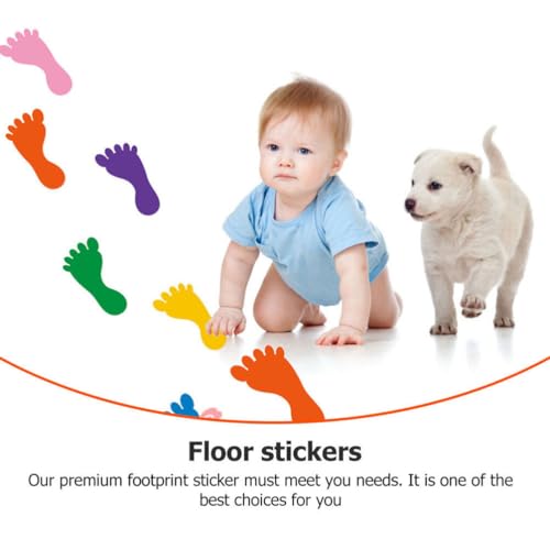 Carpet Trim 12 Pairs of Footprint Stickers Footprint Vinyl Decals Wall ...
