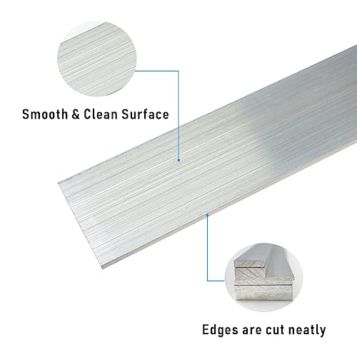 Snapklik.com : Feelers 6061 Aluminum Bar 1/4 Thickness X 2 Width X 10 ...